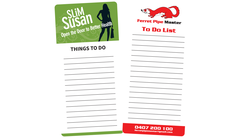 To Do List Magnets, Custom Magnetic To Do List | Mister Magnets