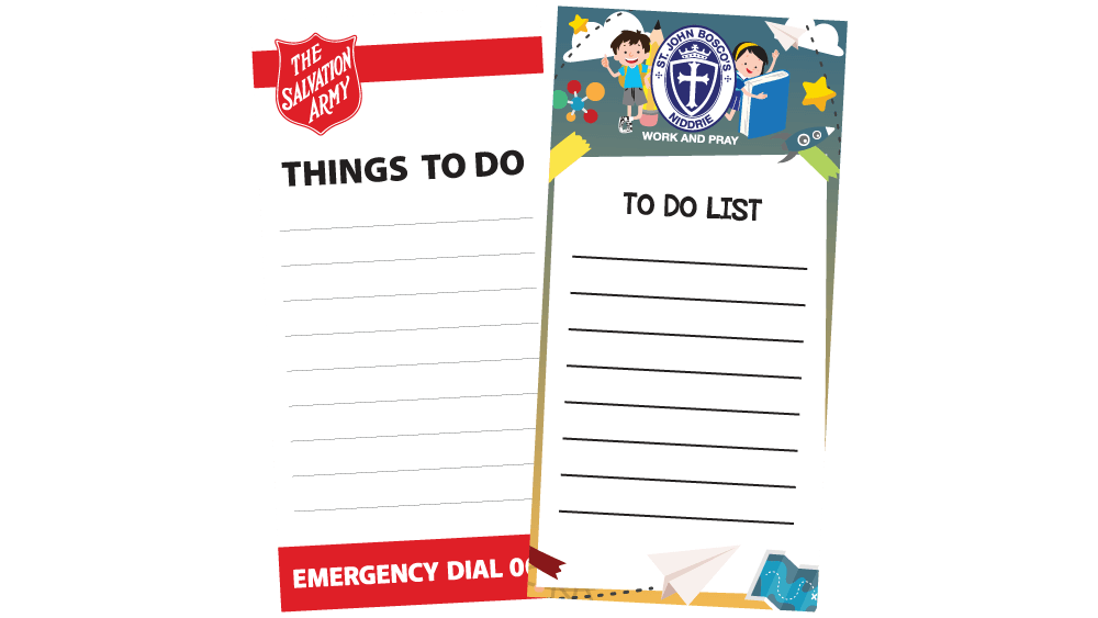 To Do List Magnets, Straight Edged, 72mm x 147mm | Mister Magnets